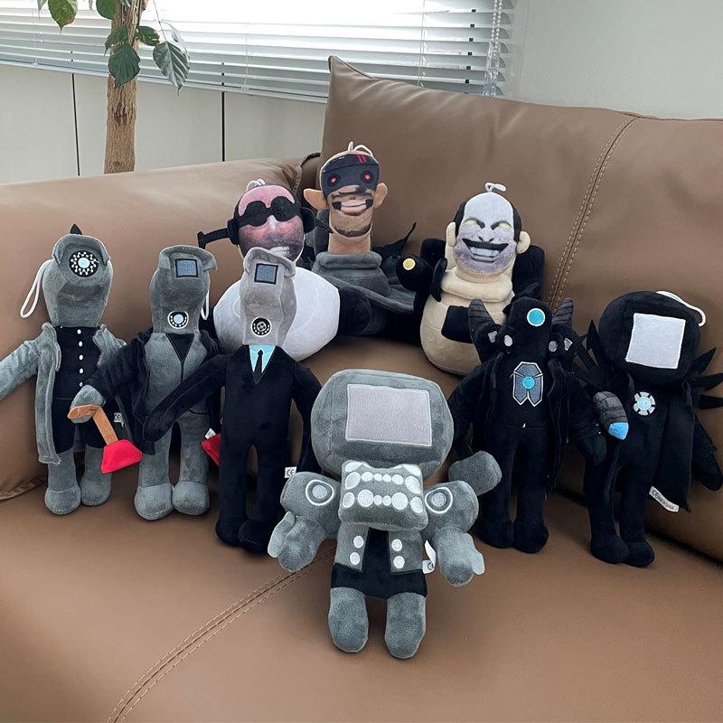 Skibidi Toilet Plush,Stuffed Skibidi Toilet Plush Figure, Skibidi ...