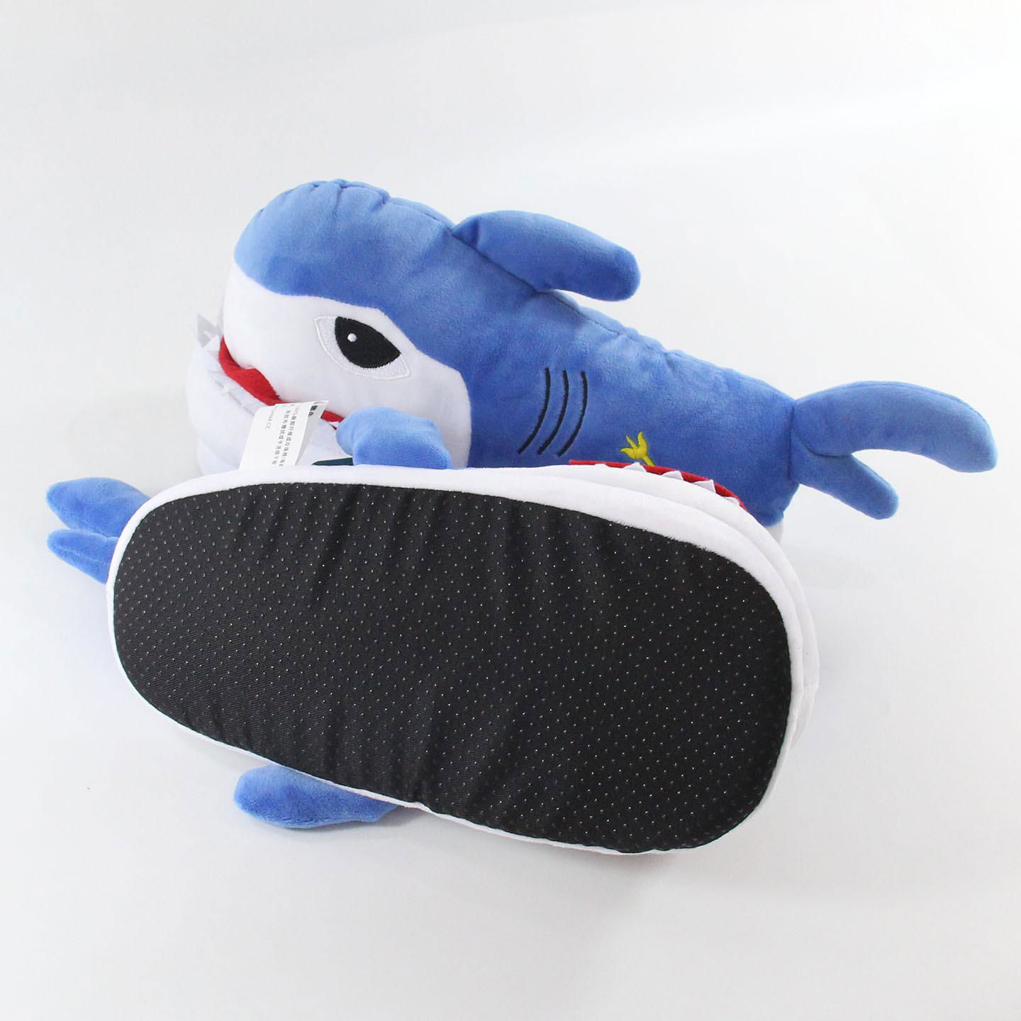 Custom Fuzzy Shark Slippers,super soft animal slippers,Cartoon Slippers ...