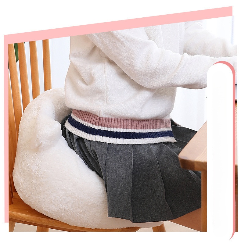 Cozy plush seat cushion,detachable chair pad,Soft Plush Chair Pads ...