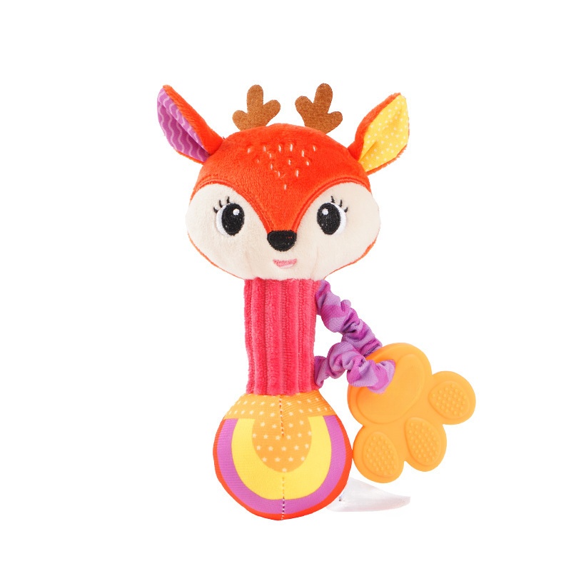 Baby Rattle Teether Teething Rattles baby teether plush rattles ...