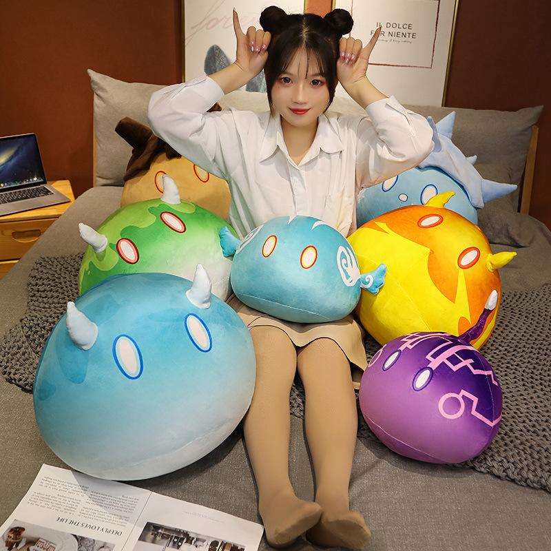 Super soft slime plush pillow magnetic slime plushie slime soft pillow ...