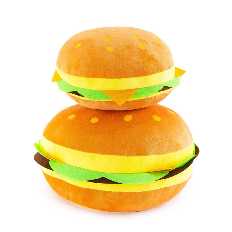 Giant Hamburger Plush toys Burger Plush pillow hamburger cushion ...