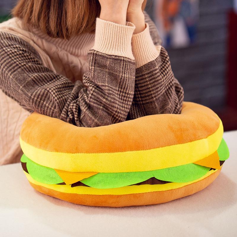 Giant Hamburger Plush toys Burger Plush pillow hamburger cushion ...