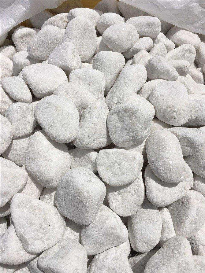 Snow White Pebbles - HMI-PS003 - HM (China Manufacturer) - Sandstone ...