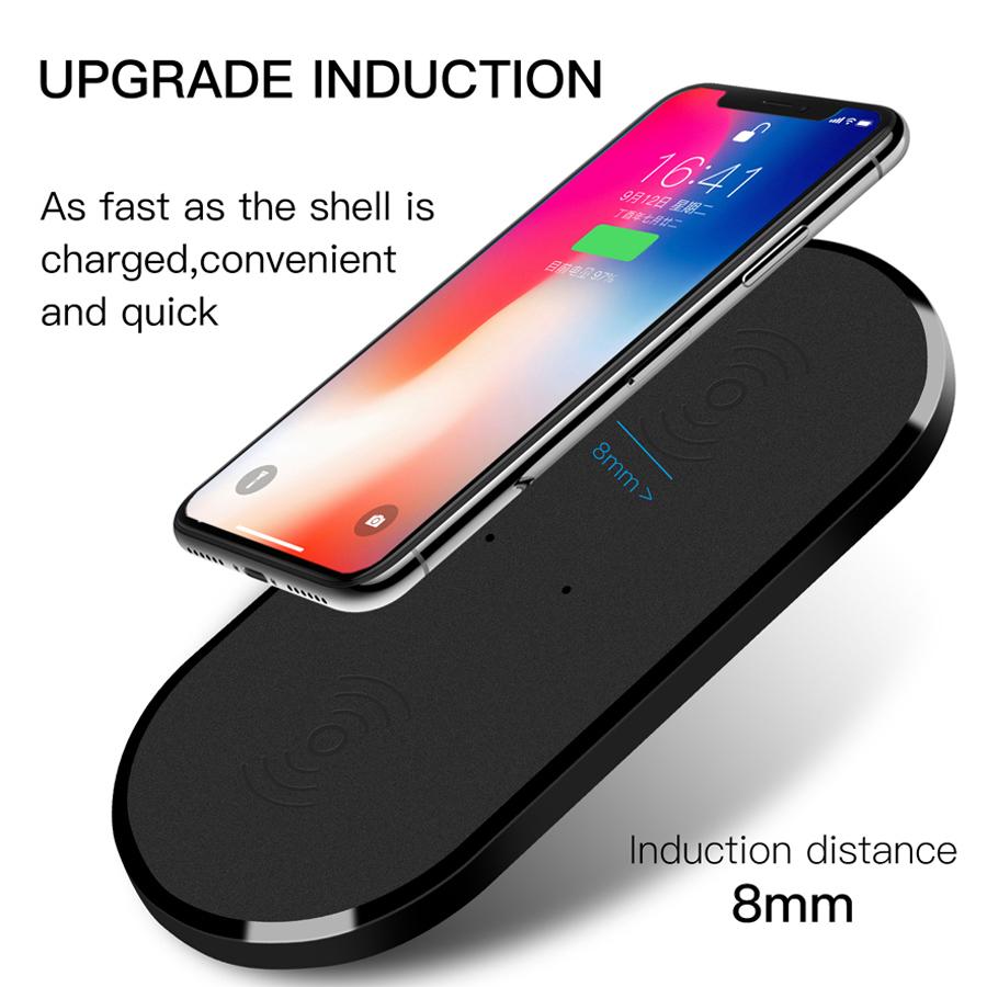 Double Charge and Quick Charge Mobile Phone Emergency Wireless Charger ...