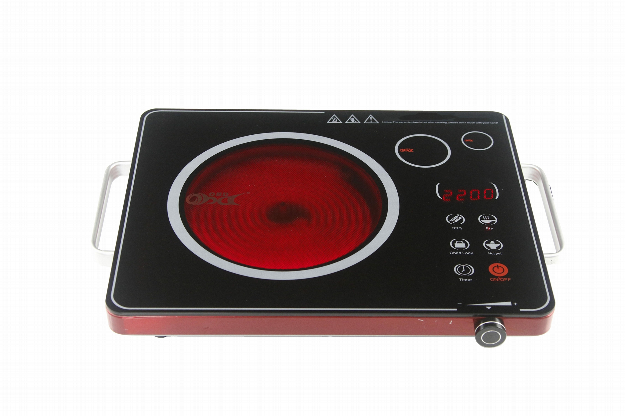 OBD 1 Burner Ceramic Infrared Cooker 2200W - 680B (China Manufacturer ...