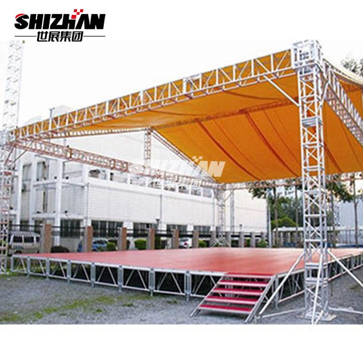 Aluminum outdoor stage truss event stage truss system - Aluminum truss ...
