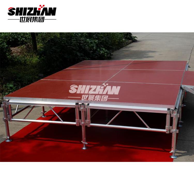 Cheap aluminum mobile portable concert stage - Aluminum stage - Shizhan ...