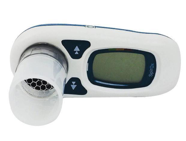 Meditech Handheld Lung Spirometer Spirox-P with Wireless Bluetooth ...