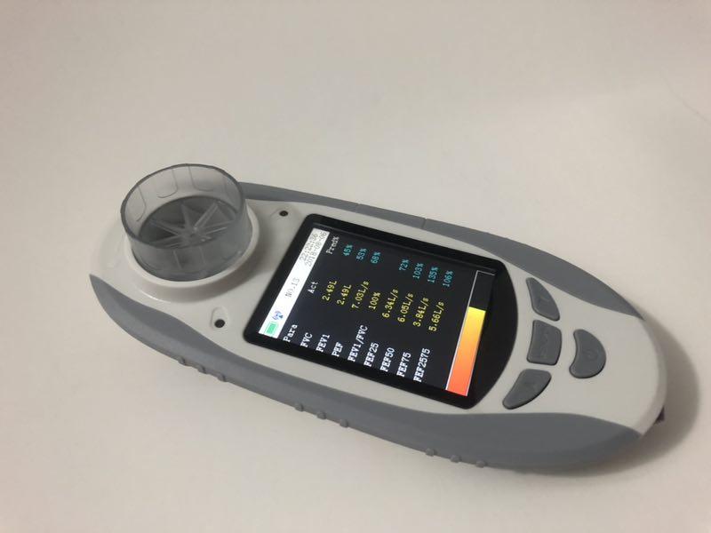 SpirOx plus spirometer FROM MEDITECH large Color Screen - SPIROX PLUS ...