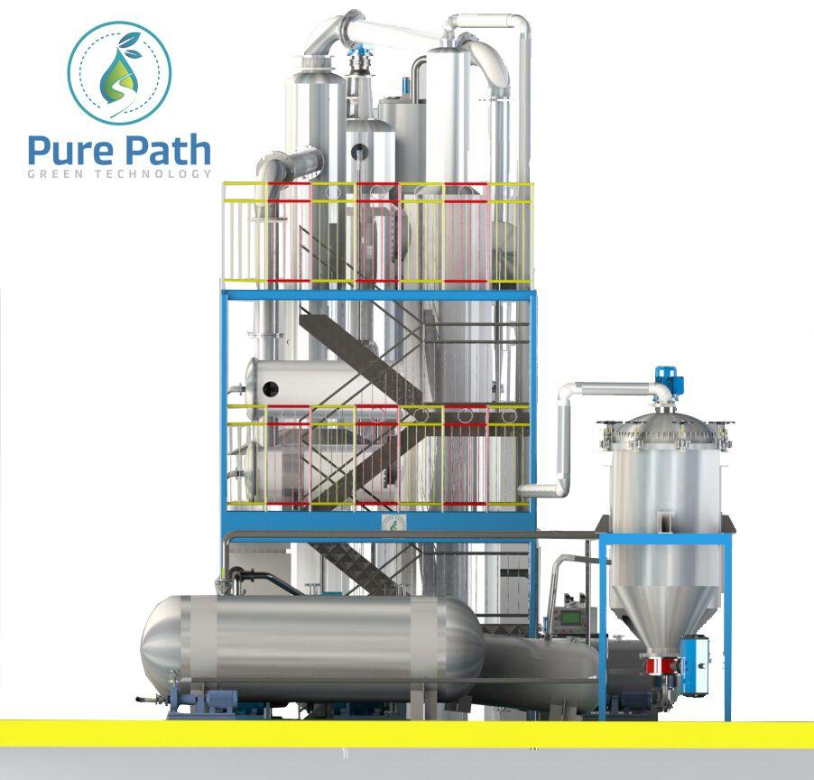 Distillation plant for used lube oil with TFE technology - PPGT-BP ...