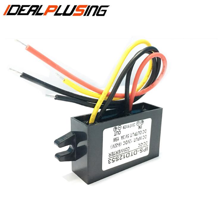 Hot 12v to 7v dc dc converter 1-3A 7-21W step down module for ...