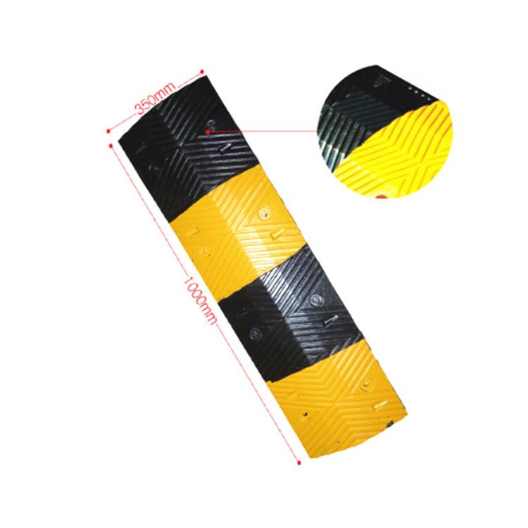 Safaty Rubber Durable Speed Bump With Wave Shaped (China Manufacturer ...