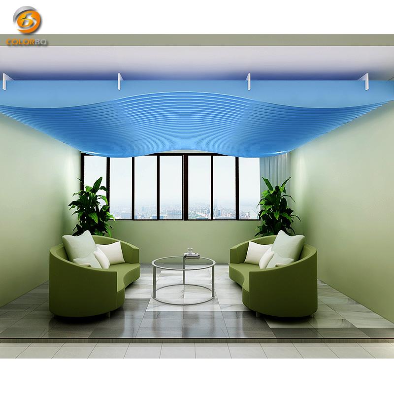 Decorative sound absorption polyester fiber acoustic ceiling - Ceilings ...