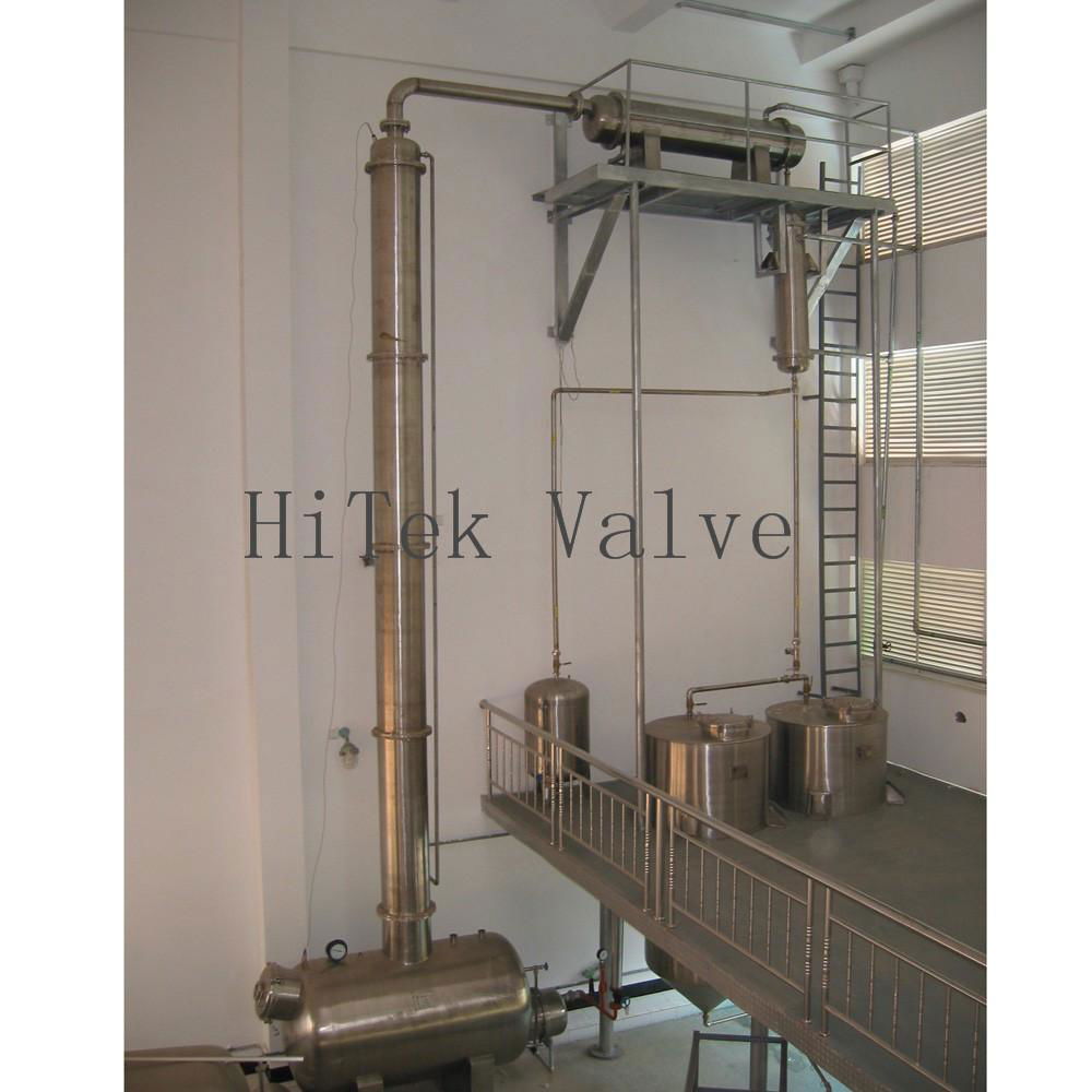 HT04 Alcohol Ethanol Distilling RecoveryTower Distillation Equipment ...