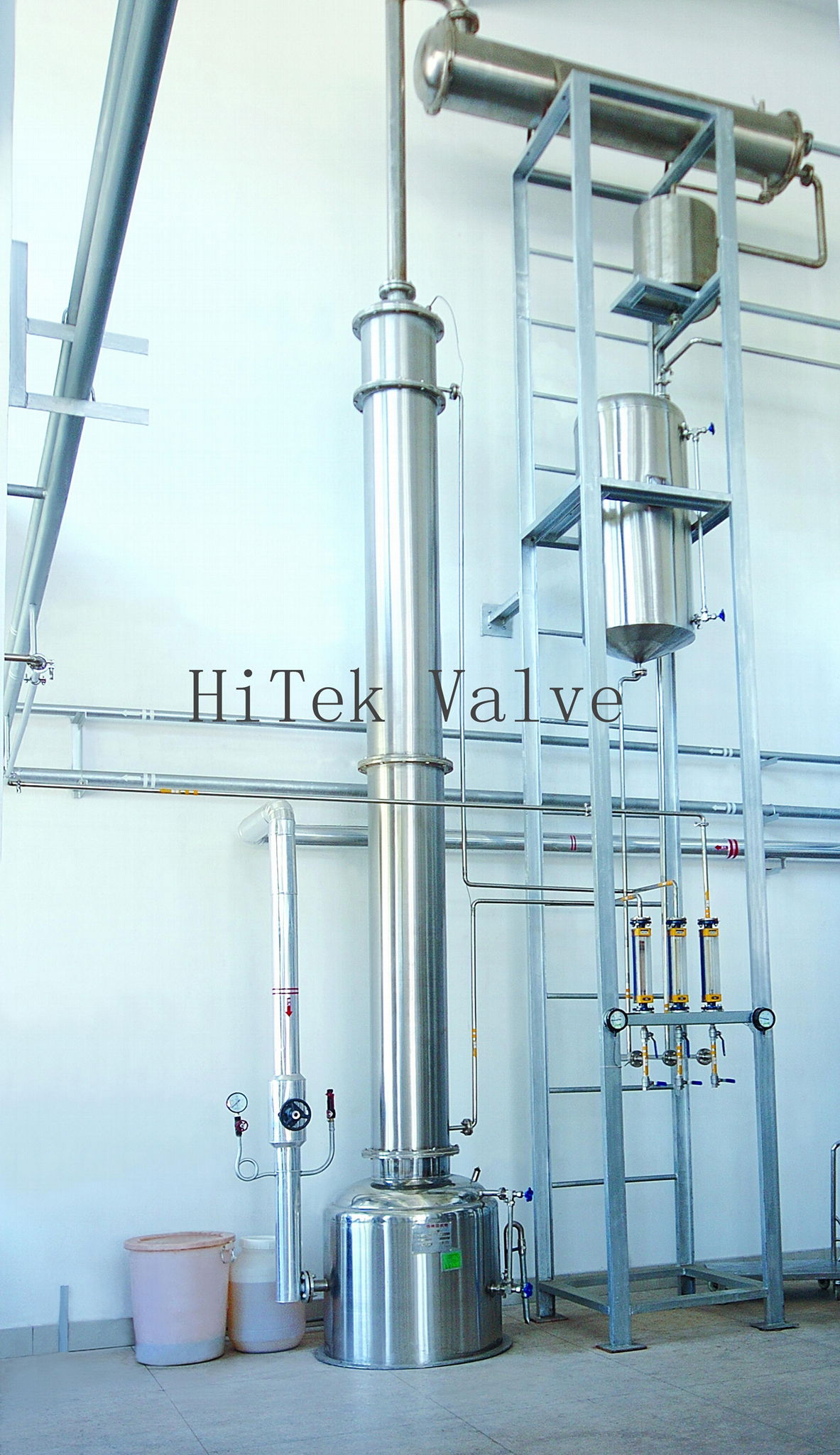 HT04 Alcohol Ethanol Distilling RecoveryTower Distillation Equipment ...