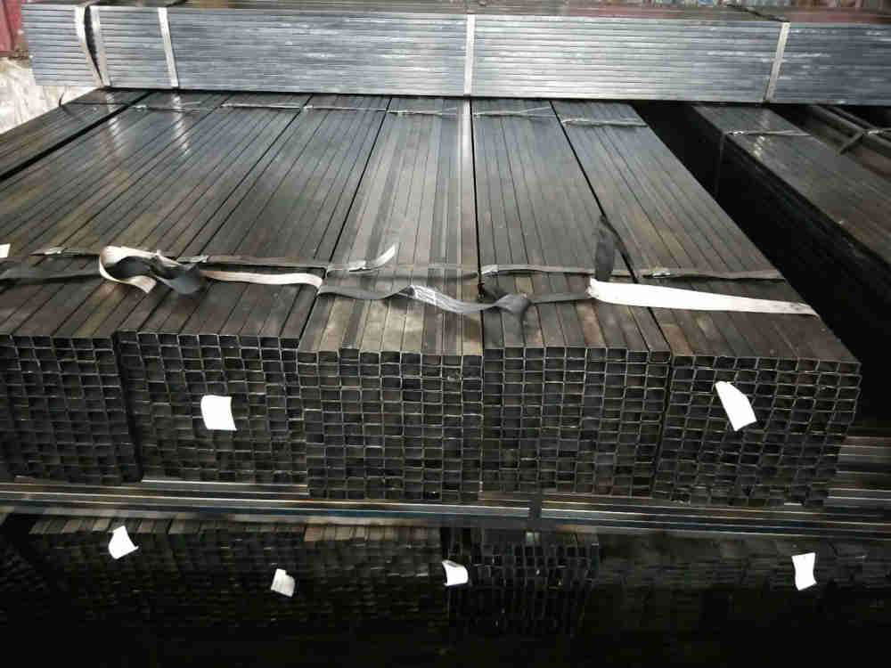 Black Rectangle Steel Pipe - LUOBIN (China Manufacturer) - Steel Pipe ...