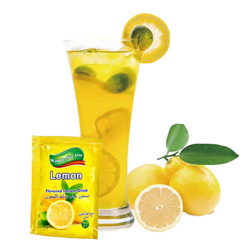 Factory Wholesale Lemon Drink Powder Instant Fruit Beverage Powder ...