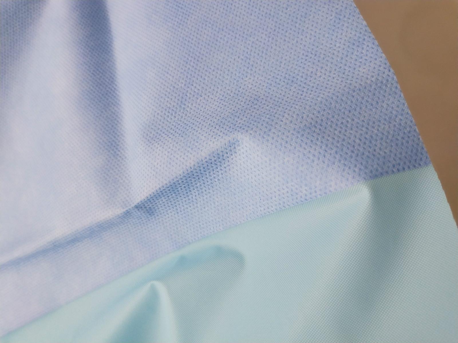 Disposable Medical Back Table Cover Made by Laminated PE Film and ...