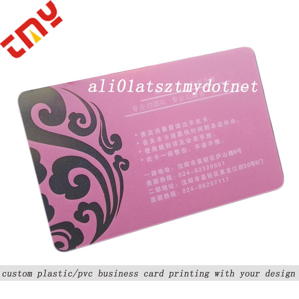 Custom Design Printed Blank Clear Plastic Gift Cards - TMY-002 - TMY ...