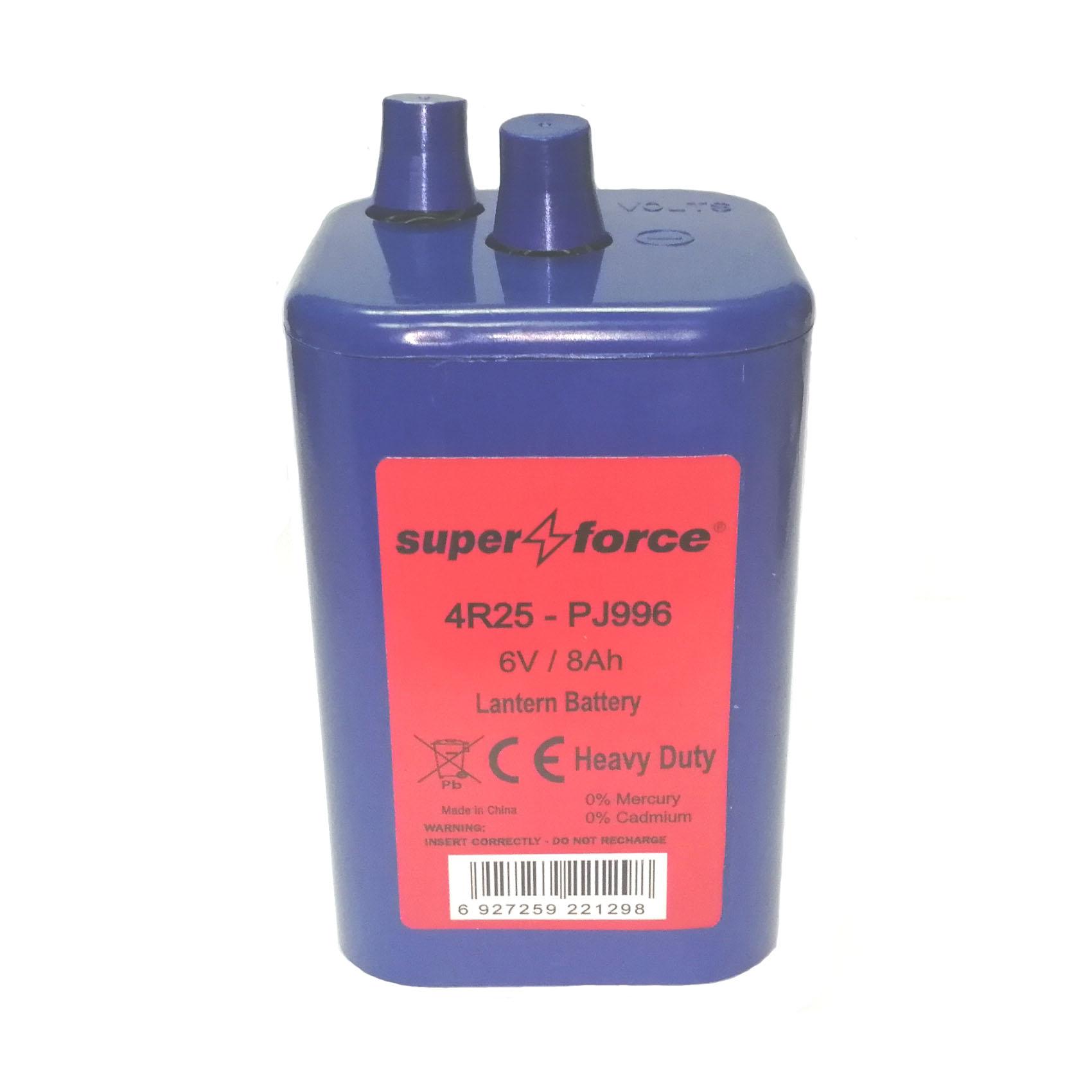 Lantern Battery PJ996 4R25 6V - 4R25 6V 8Ah - Private Label Welcome ...