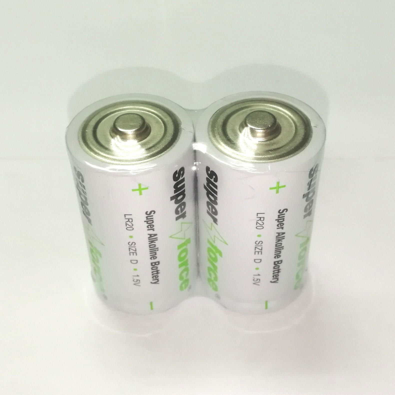 Pile Alcaline LR20 D size - SUPERFORCE (China Manufacturer) - Battery ...