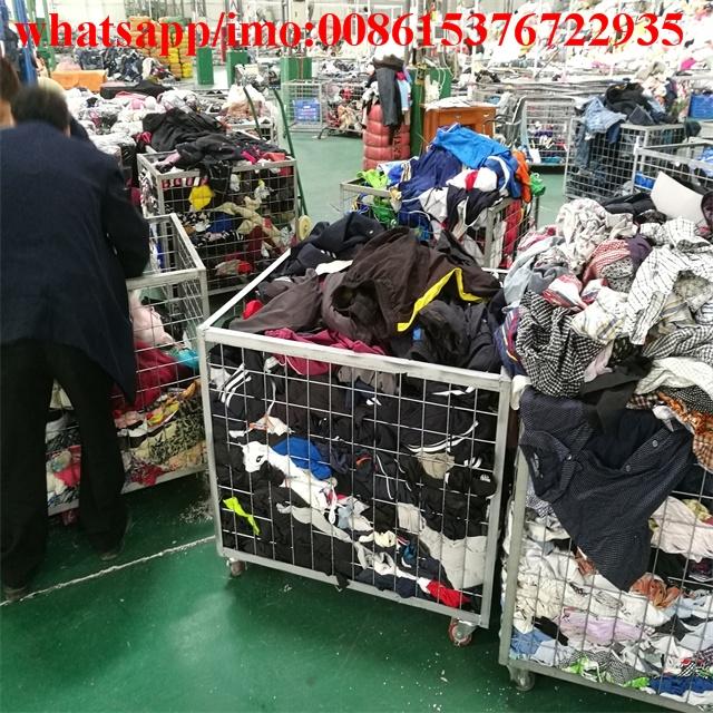 used clothing cheap wholesale factory export used clothes in container ...