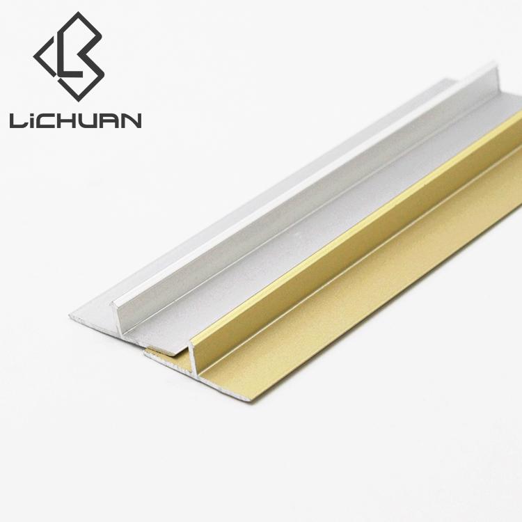 Aluminium T Profile Flooring Edge Tile Trim - A-022 - Lichuan (China ...
