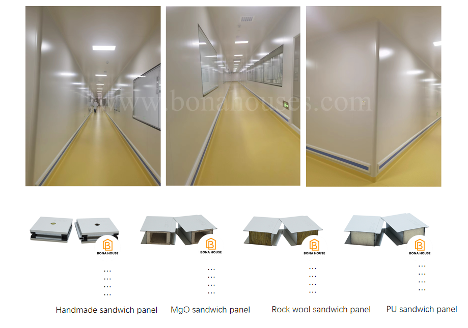 DUST FREE CLEAN ROOM HANDMADE SANDWICH PANEL - BN-HANDMADE - BONA ...