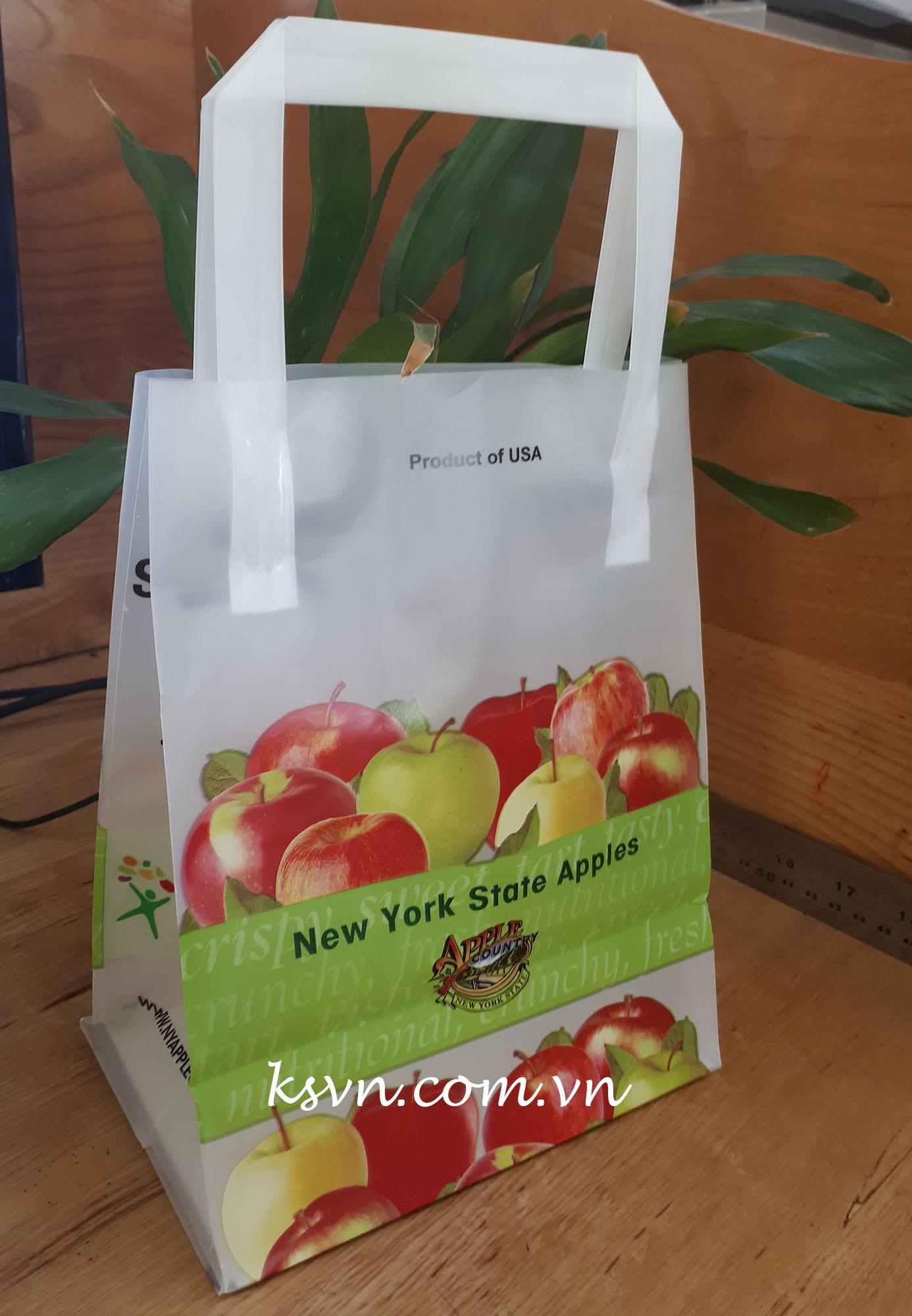 Tri fold Handle Plastic Bag - KSVN (Vietnam Manufacturer) - Plastic ...