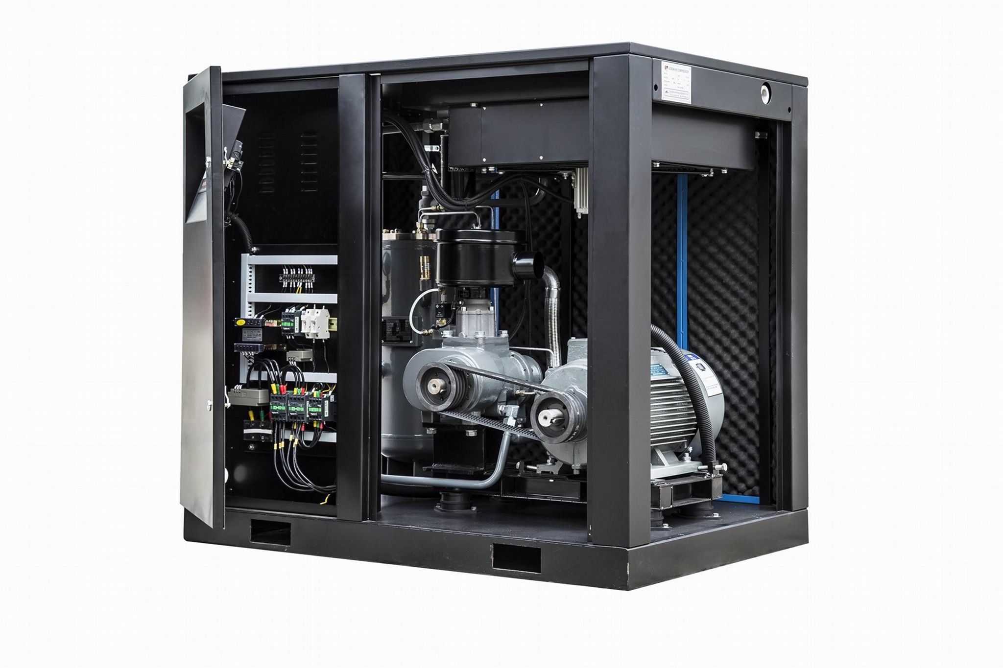 15W Belt driven screw air compressor - AHB-15A - AirHorse (China ...