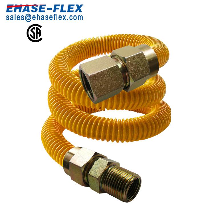CSA Corrugated Stainless Steel Gas Connector Hose - 304 - EHASE-FLEX ...