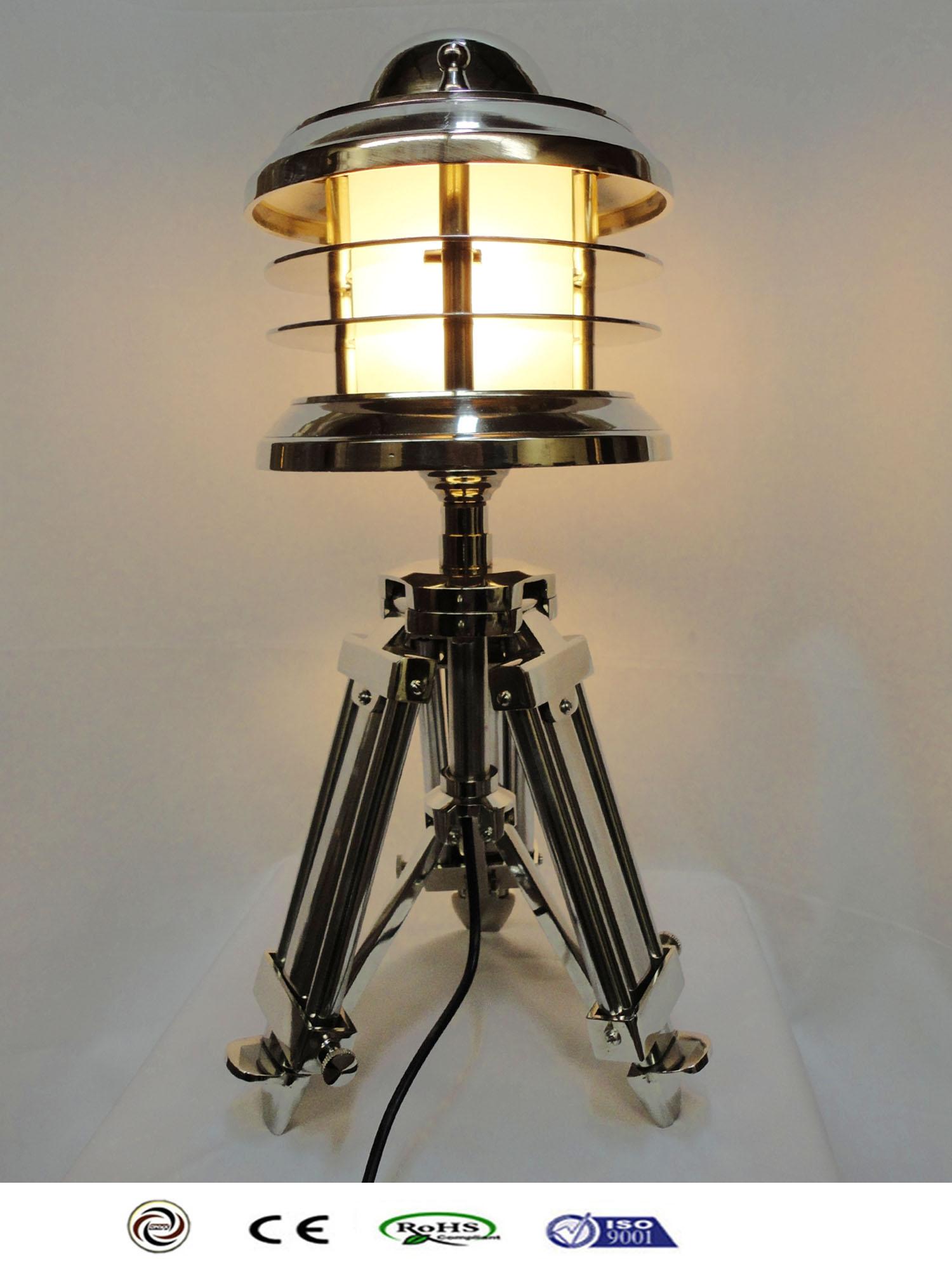 Metal Tripod Table Lamp - TBL-2579 - onyxexports (India Manufacturer ...