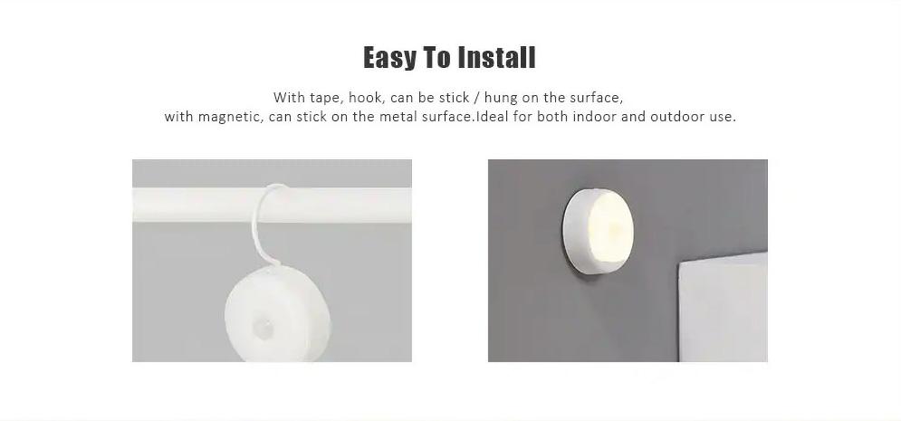 USB Powered Small Night Light, Body Automatic Induction, LED Light ...