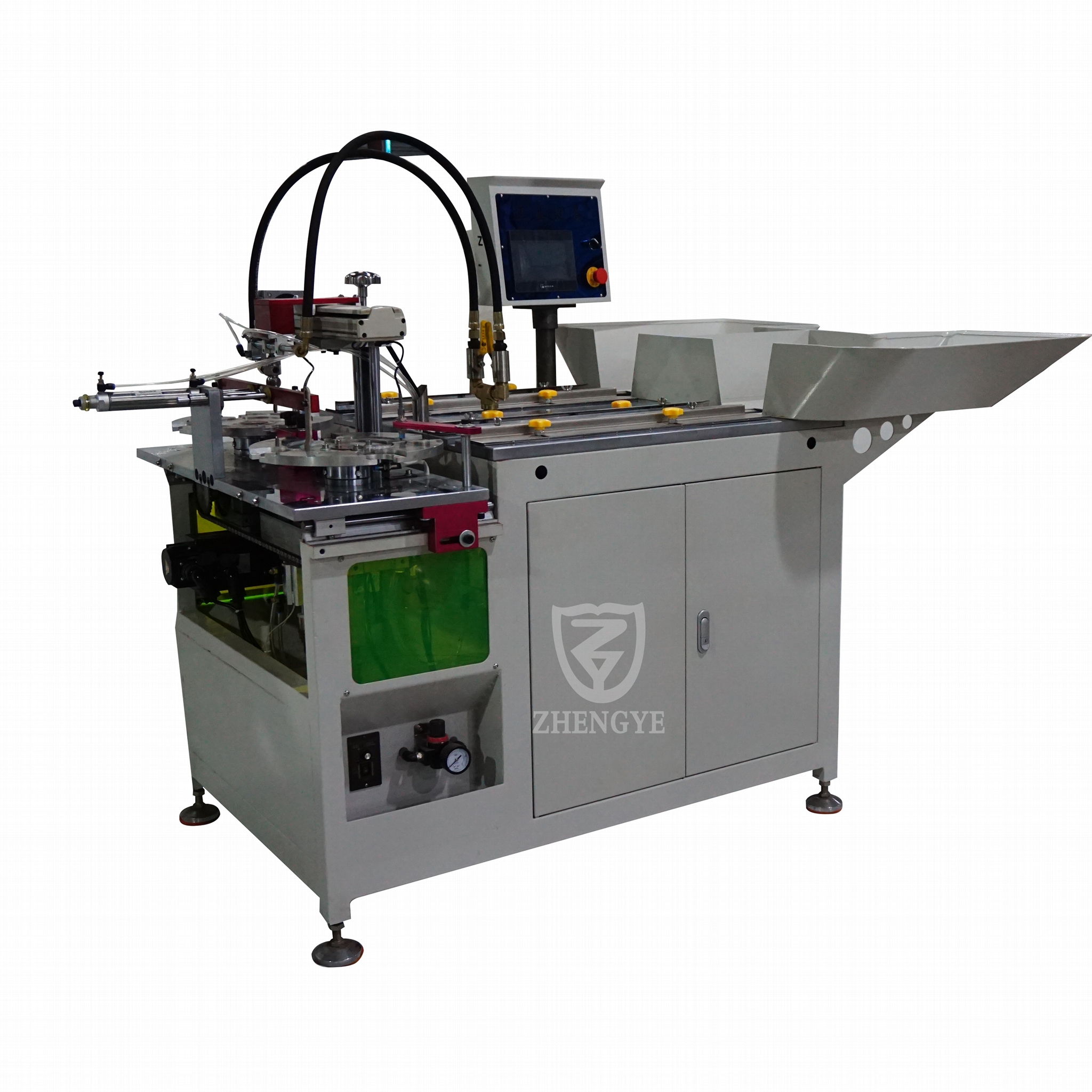 ZYZJ-2 Full-auto Turntable 2-Ends Cap Gluing Machine - Zhengye (China ...