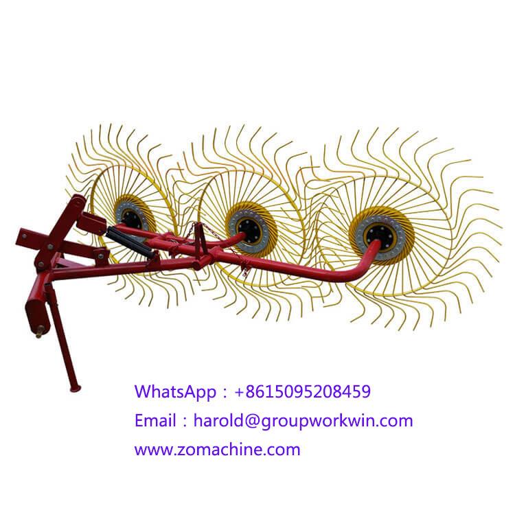 Steel disc wheel hay rake (China Trading Company) - Farm Machines Tools ...