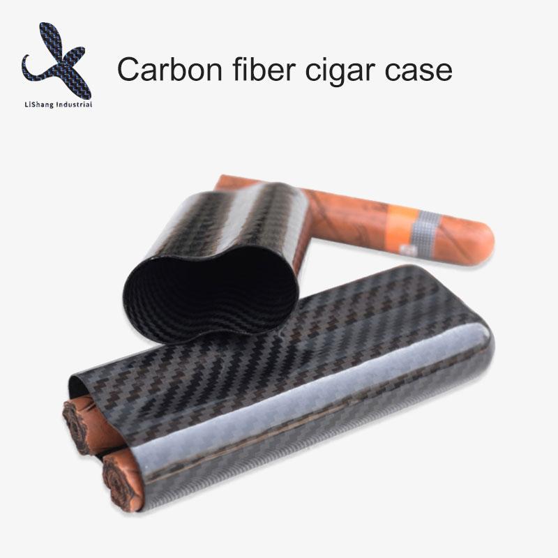 Glossy Surface Real Carbon Fiber Cigar Case - LS 001 - LS (China ...