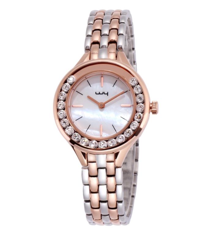 OEM Custom Ladies Quartz Wist Watches Lady Alloy Watch Wy-157 - weiya ...