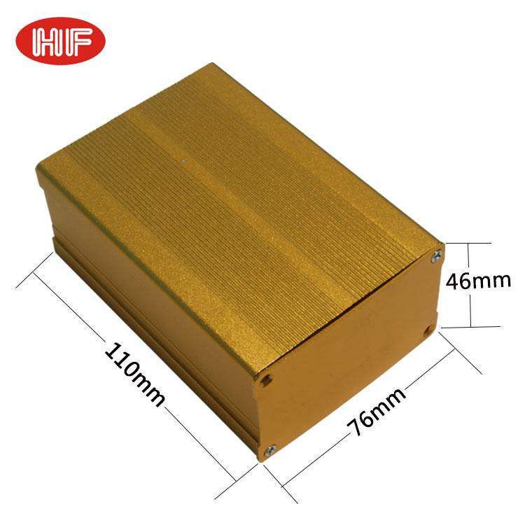 High performance Customized Extruded aluminium profile Project Box - HF ...