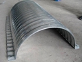 Semi-circle Galvanized Metal Steel Corrugated Culvert Pipe (China ...