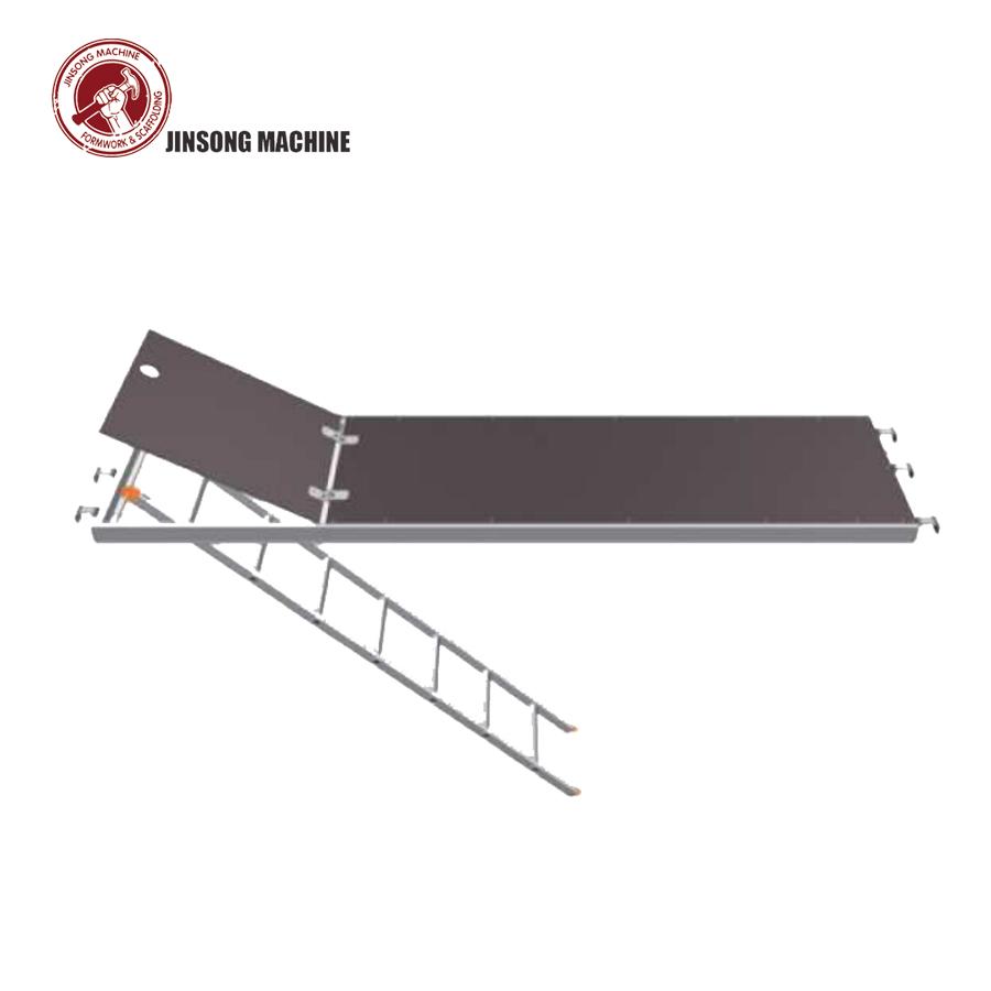 Aluminum Scaffolding Plank with Ladder Aluminum Trapdoor Plywood Plank ...