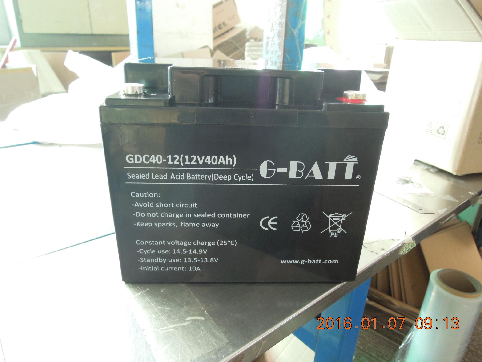Deep Cycle Battery of 12V40AH - China - Manufacturer - Product Catalog