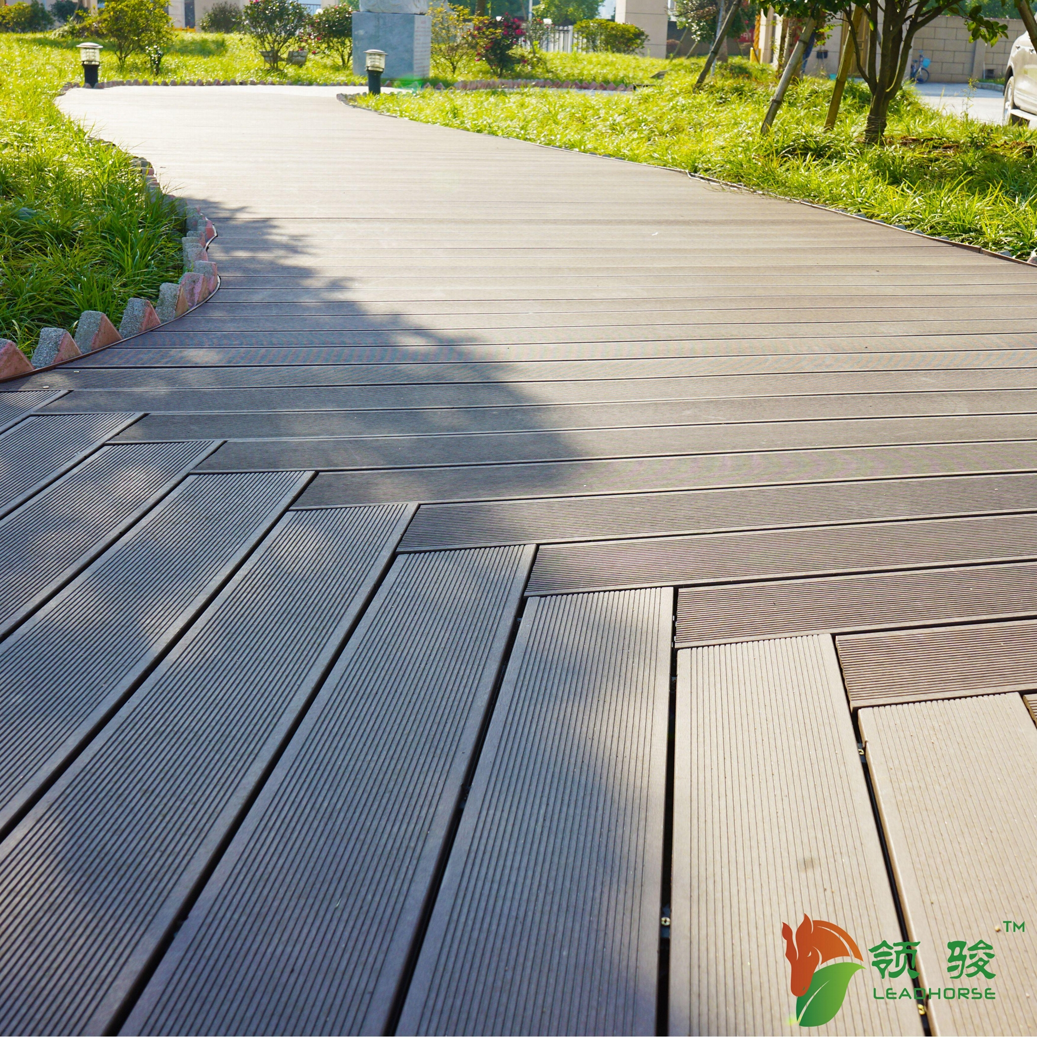 WPC Solid Decking - 120*19mm - LeadHorse (China Manufacturer) - Floor ...