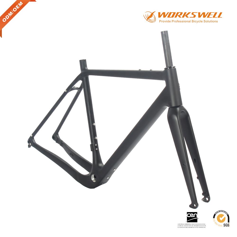 Cyclocross Carbon Frame Disc Full Carbon Fiber - WCB-R-146 - workswell ...