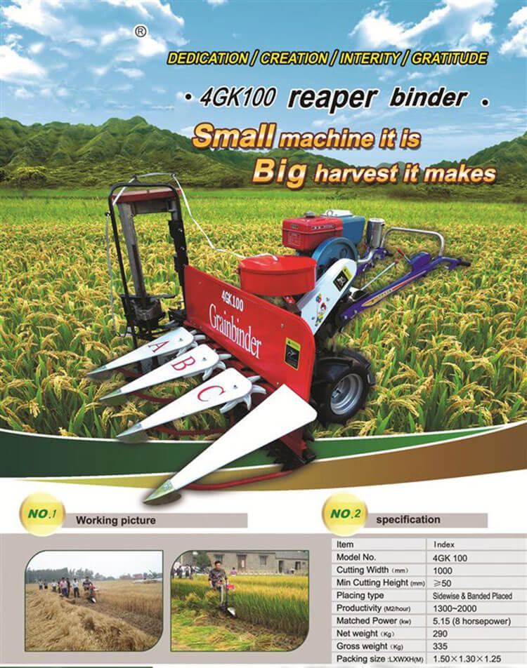 reaper binder (China Trading Company) - Farm Machines Tools ...