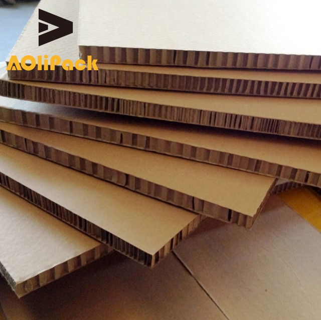 Kraft Paper Honeycomb Cardboard Panels - 850*320*40mm - AOlipack (China Manufacturer) - Label ...
