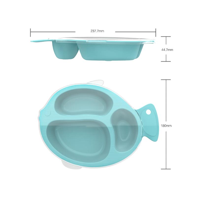 OEM Bpa Free Stay Put Kids Plate Baby Dinnerware - PT018 - sweet baby ...