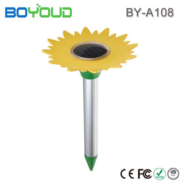 Garden Sunflower Rodent Control Solar Mole Repeller - BY-A108 - Boyoud ...