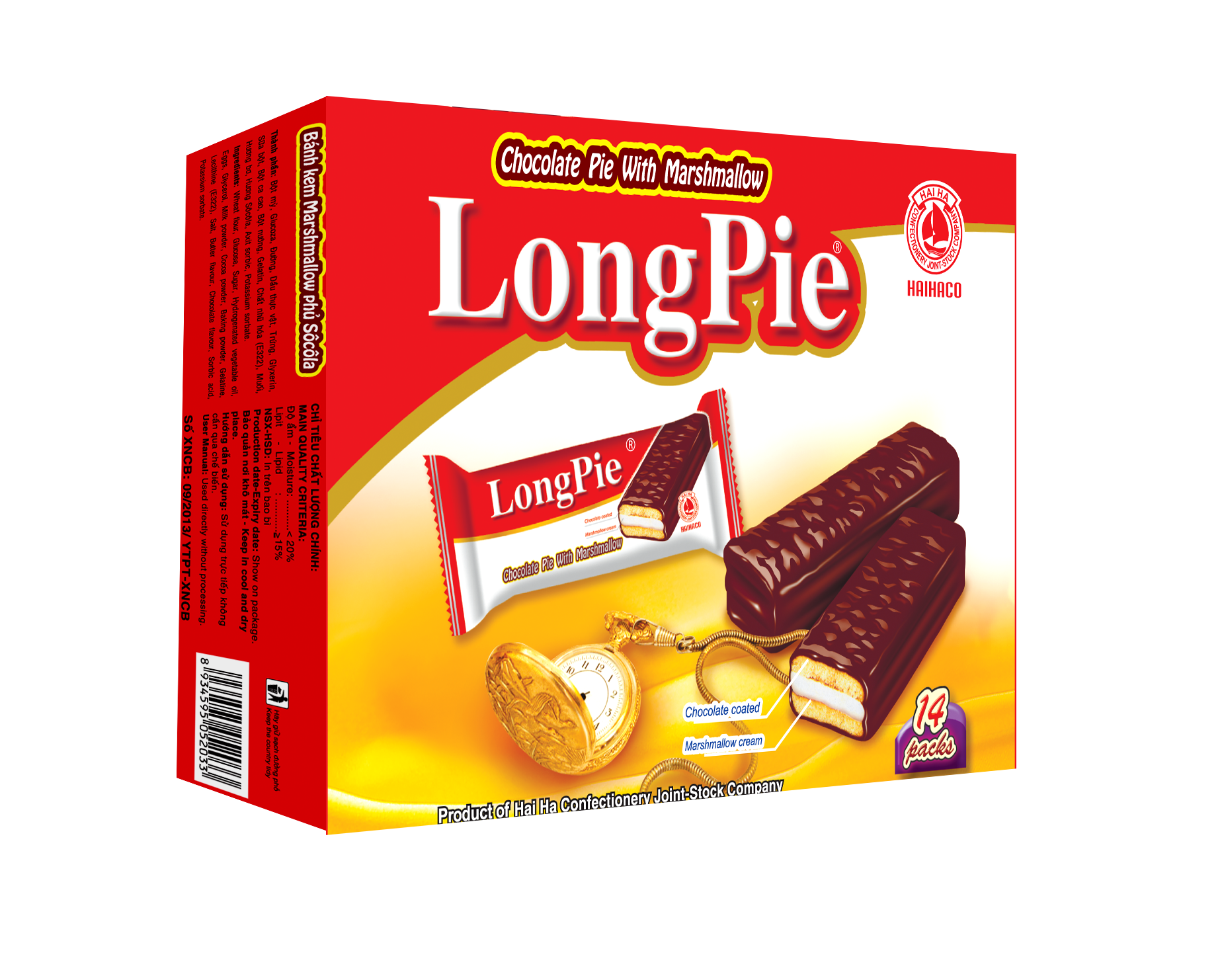 Longpie Marshmallow pie - A60 (Vietnam Trading Company) - Bread ...