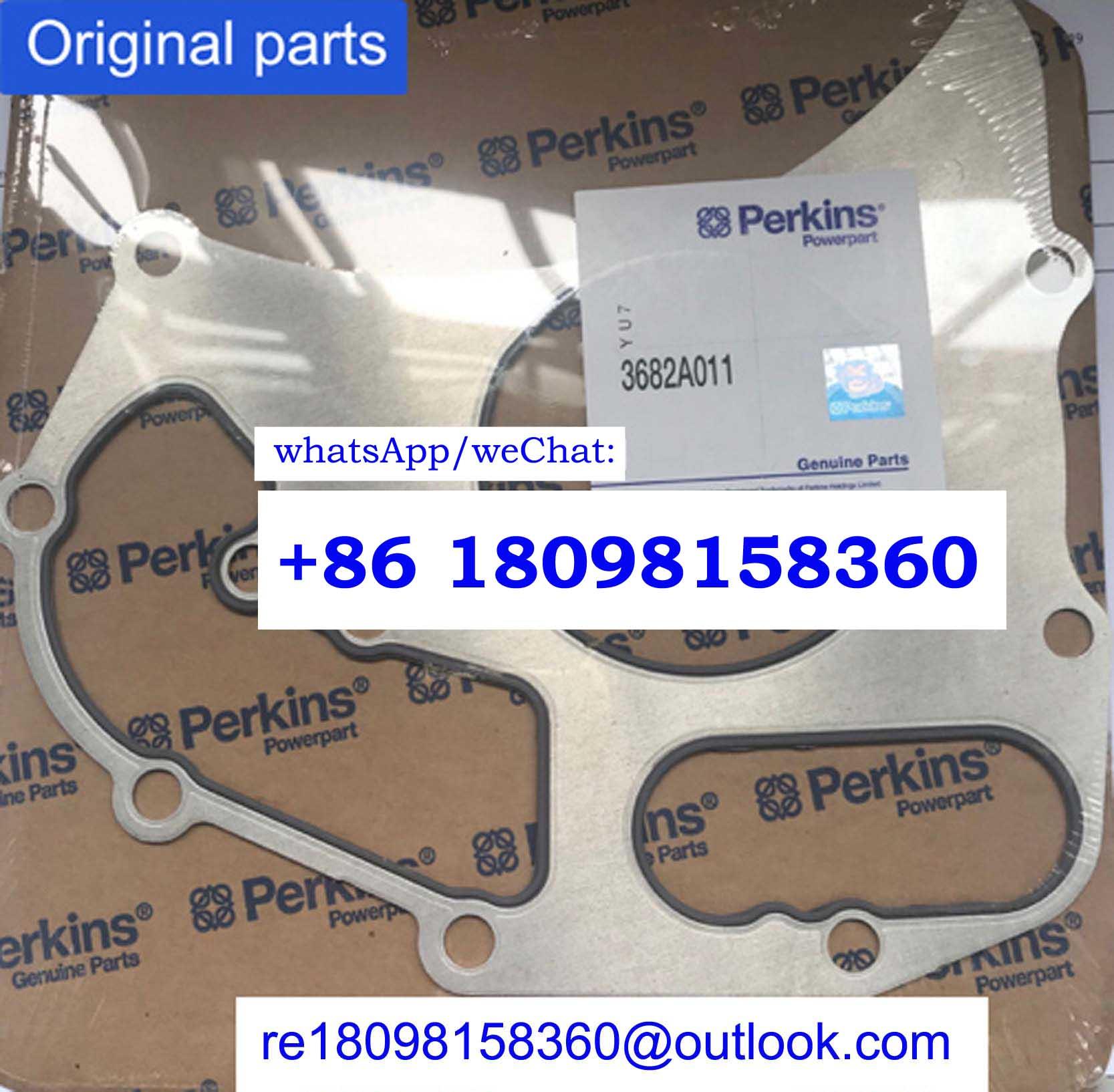 3682A011 Perkins water pump gasket for Perkins engine 1106-70